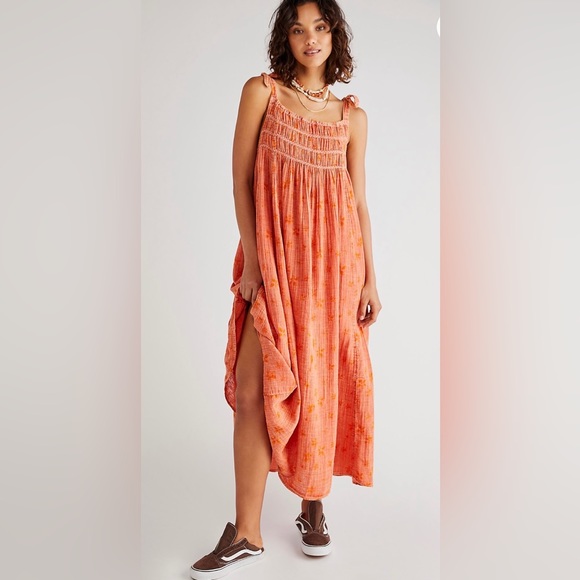 Free People | Dresses | Nwt Free People Azure Maxi Dress Medium | Poshmark